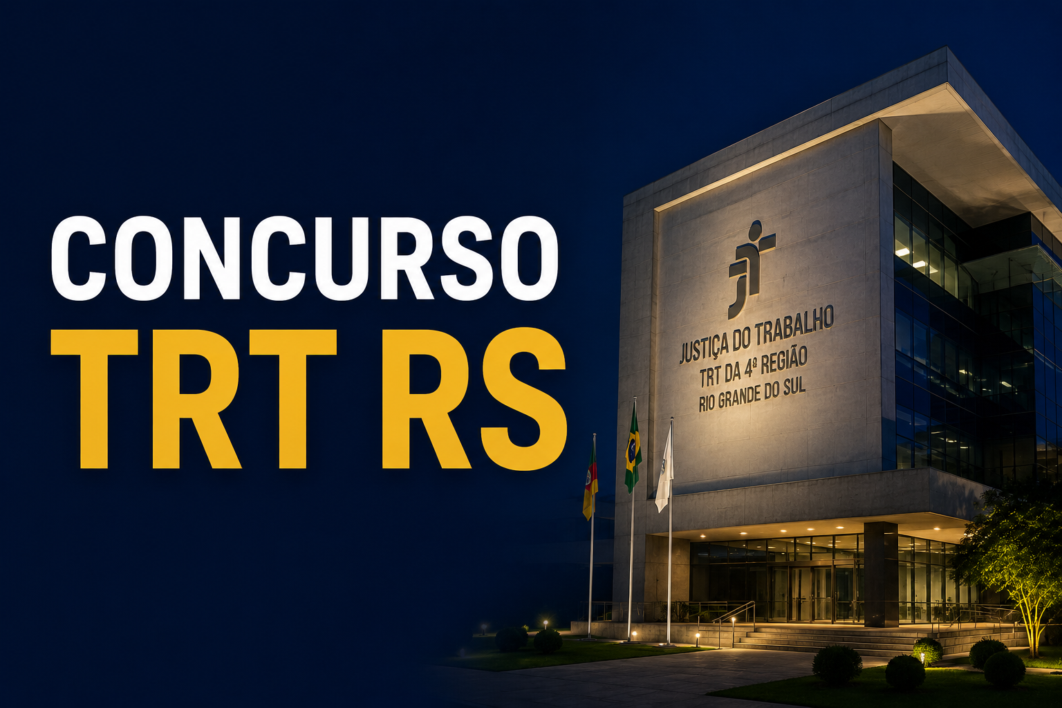 Concurso TRT RS (TRT4): Comissão Formada para 2026! • Notícias e ...